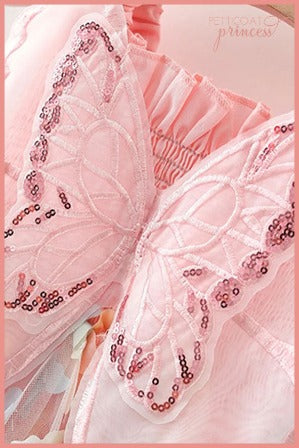 Rainbow butterfly dress – Petticoat Princess